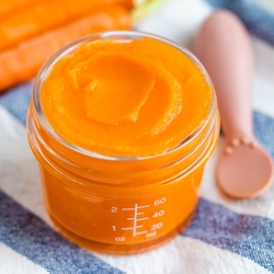 How to make carrot puree for baby recipes - Main course