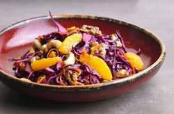 Red cabbage salad with orange and orange recipes - A hrefhttps