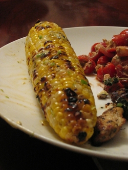 Side dish - Bbq corn mexican spicy butter lime recipe